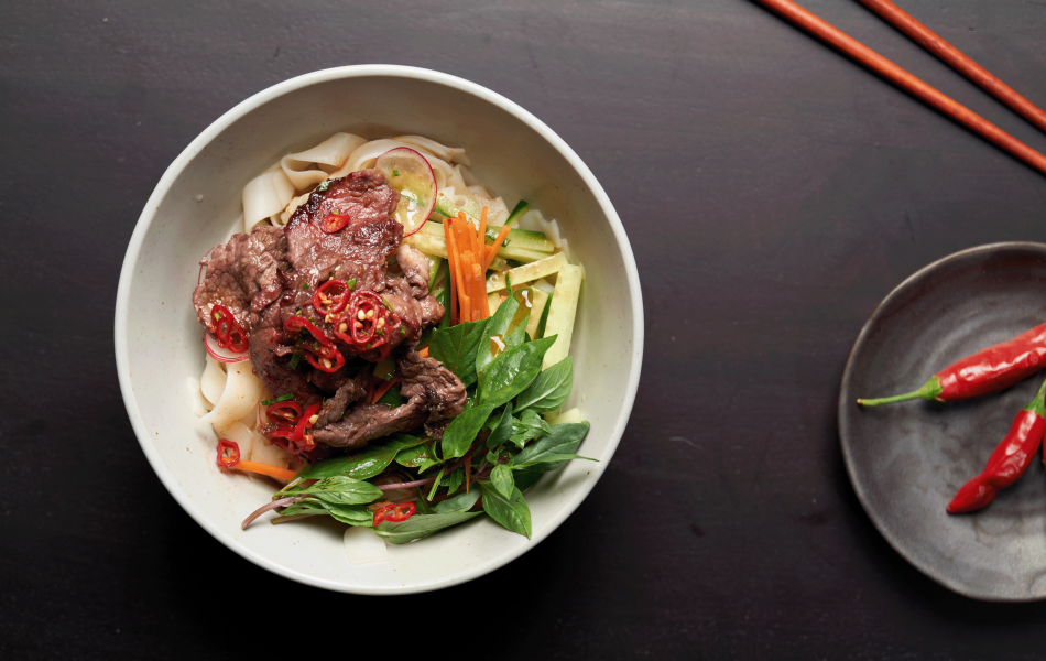 Thai Lamb Noodle Salad Recipe | Maimoa Lamb