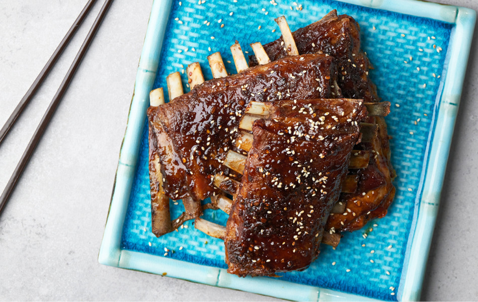 Sticky Lamb Ribs with Chilli Vinegar Recipe | Maimoa Lamb